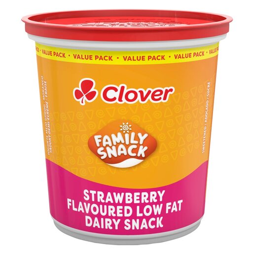 Clover Family Strawberry Dairy Snack Yoghurt 900g | PnP