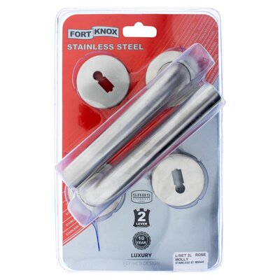 Fort Knox 2-Lever Rose Molly Stainless Steel Lockset | Smart Price ...