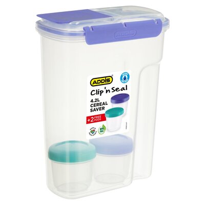 Addis Clip 'n Seal Cereal Saver with Pods Set 4.29L | Smart Price ...