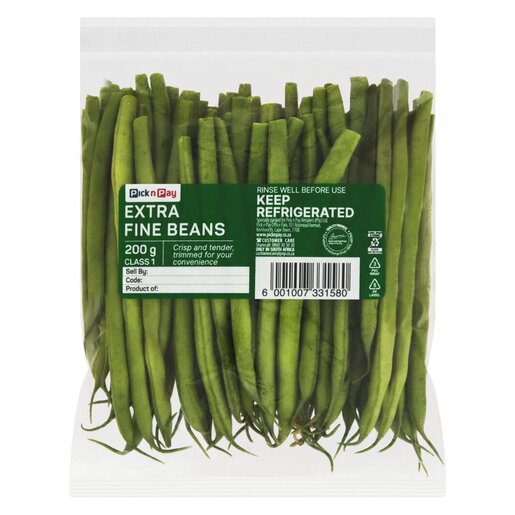 PnP Extra Fine Beans 200g | PnP