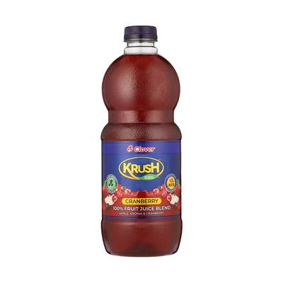 Clover Krush Fruit Juice 100% Cranberry 1.5L | PnP