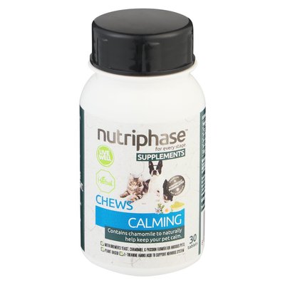 Nutriphase Calming Chewable Tab 30 Pack | PnP