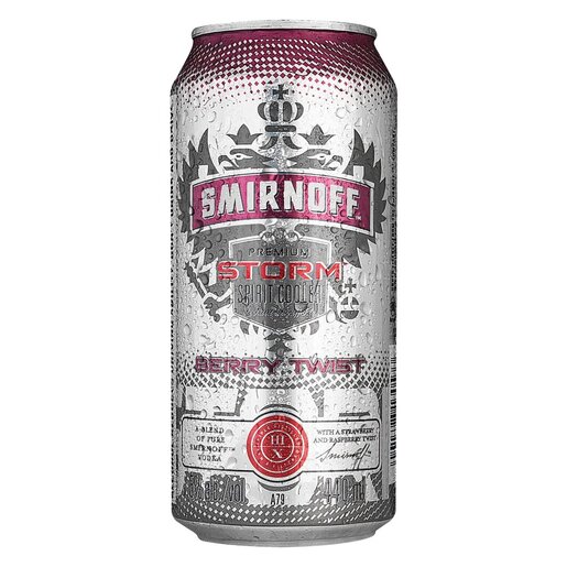 Smirnoff Storm Berry Twist Can 440ml | PnP