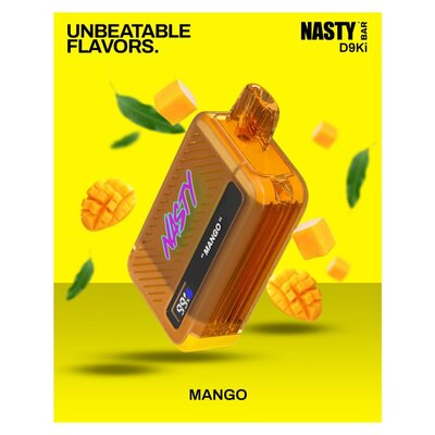 Nasty Mango 5.0% Rechargeable 9000 Puffs Disposable Vape | PnP