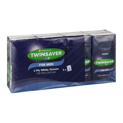 Twinsaver Facial Tissues 3 Ply Pocket Pack | PnP