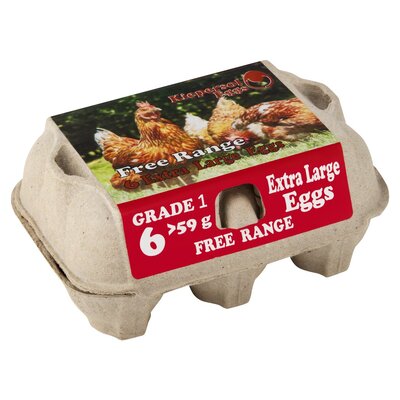 Kiepersol Extra Large Free Range Eggs 6 Pack | PnP