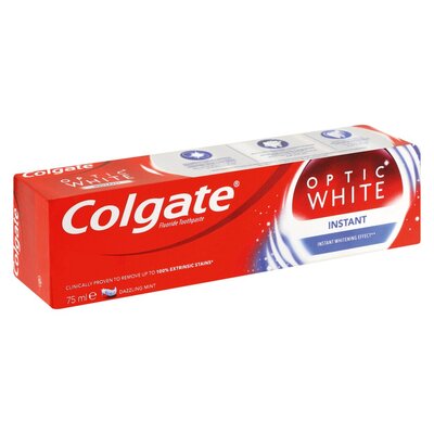 Colgate Optic White Instant, Whitening Toothpaste 75ml | Smart Price ...