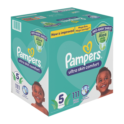 Pampers Size 5, Mega Box 111 Nappies | Smart Price Specials | PnP Home