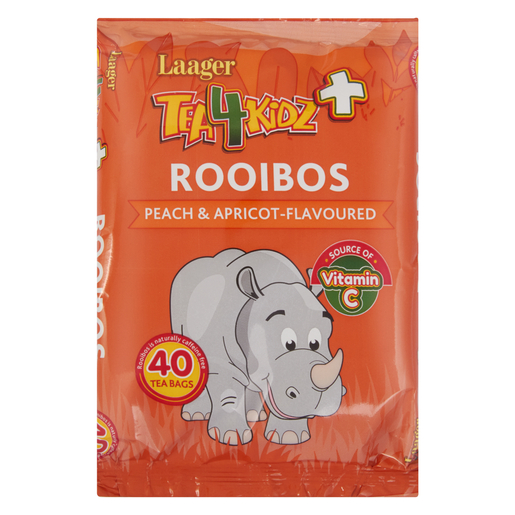 Laager Tea Kidz Peach Apricot 40 Pack | PnP