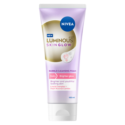 Nivea Luminous 630 Skin Glow Bubble Cleansing Foam 100ml | PnP
