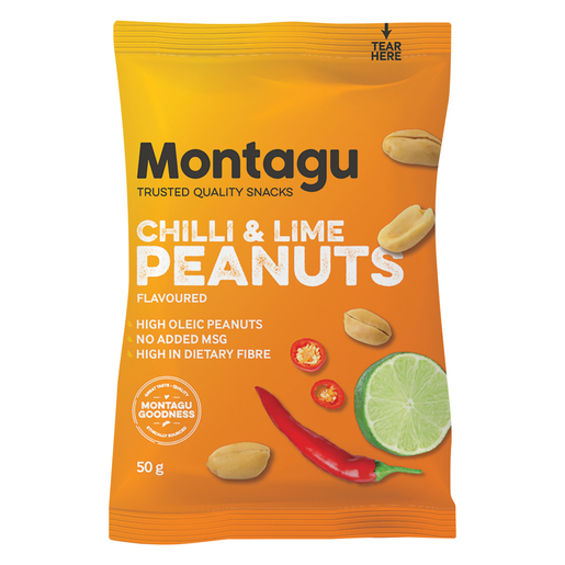 Montagu Chilli & Lime Peanuts 50g | PnP