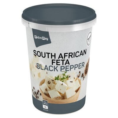PnP Feta Cheese With Black Pepper 400g | PnP