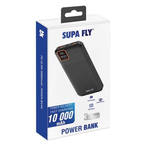 Supa Fly Power Bank 10000MAH PD 22.5W | PnP