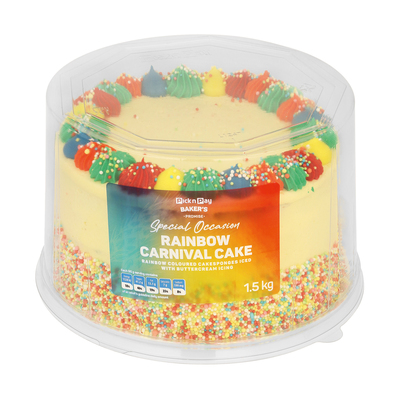 PnP Special Occasion Rainbow Caramel Cake | PnP