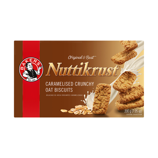 Bakers Biscuits Nuttikrust 200g x 12 | PnP