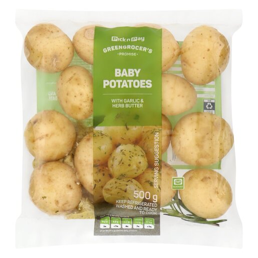 PnP Baby Potatoes with Garlic & Herb Butter 500g | PnP