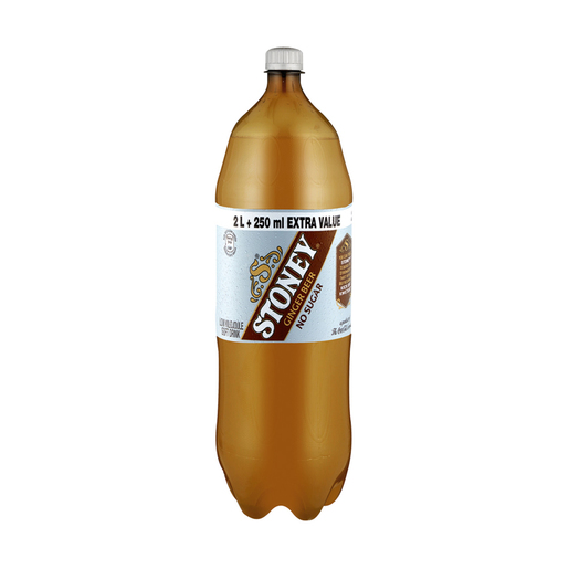 Stoney Ginger Beer Low Kilojoule & No Sugar 2.25L x 6 | PnP