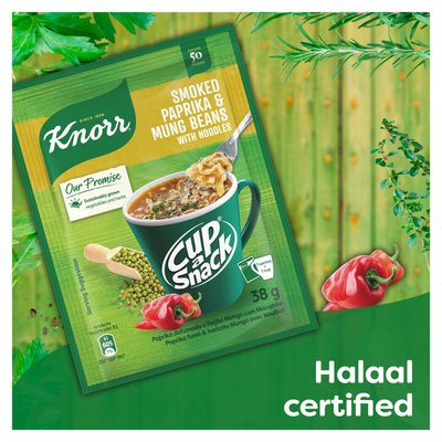 Knorr Cup a Snack Smoked Paprika & Mung Beans With Noodles Soup 38g | PnP