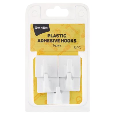 PnP Hooks Plastic Adhesive Double 2 Pack | Smart Price Specials | PnP Home