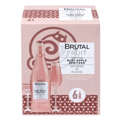 Brutal Fruit Ruby Apple NRB 6 x 620ml | PnP