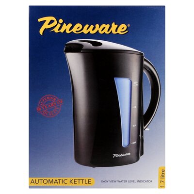 Pineware Corded Kettle Black 834b x 6 | PnP