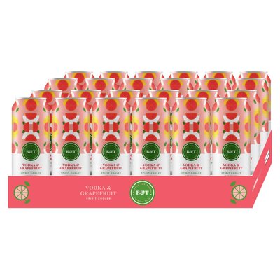 B&T Vodka & Grapefruit Spirit Cooler 6 x 440ml | PnP