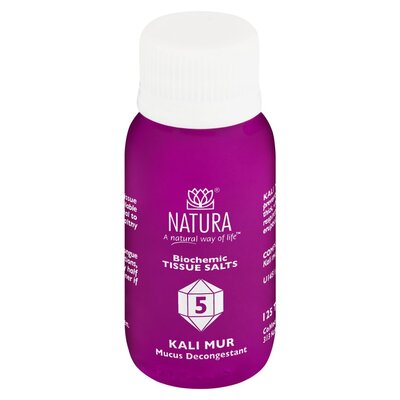 Natura Kali Mur Biochemic Tissue Salts 125 Pack | PnP