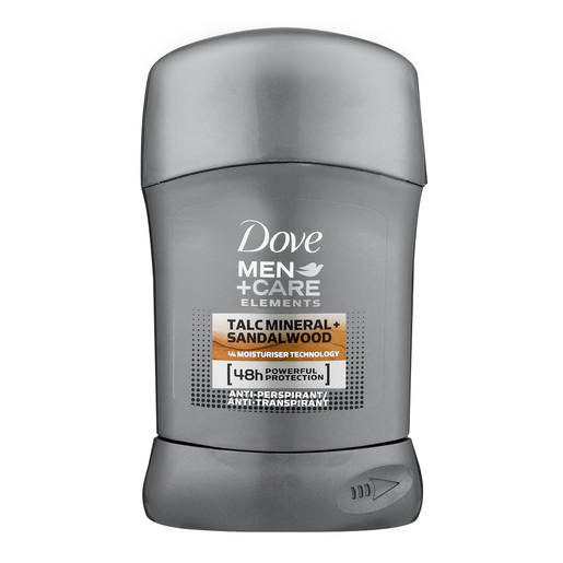 Dove Men Stick Talc Mineral & Sandalwood 50ml | PnP