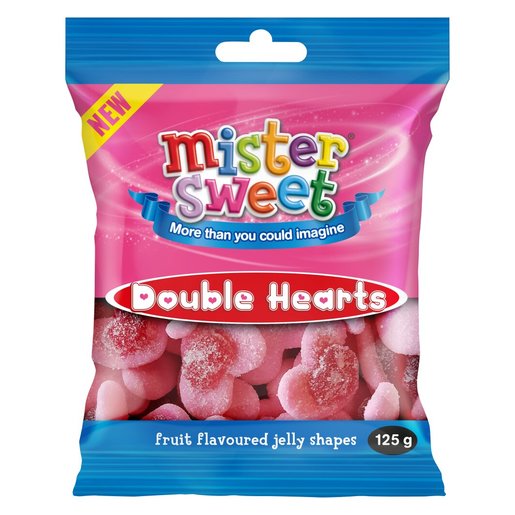 Mister Sweet Gums & Jellies Hearts 125g | PnP