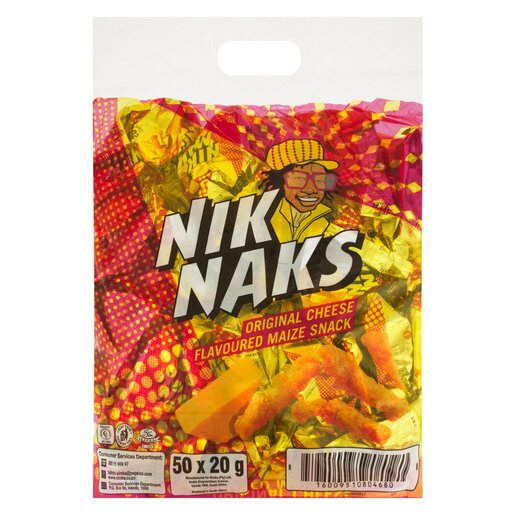 Simba Niknaks Cheese 20g x 50 | PnP