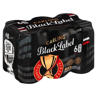 Carling Black Label Can 24 x 330ml | PnP