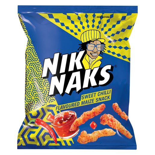Simba NikNaks Sweet Chilli Flavoured Maize Snack 135g | Smart Price ...
