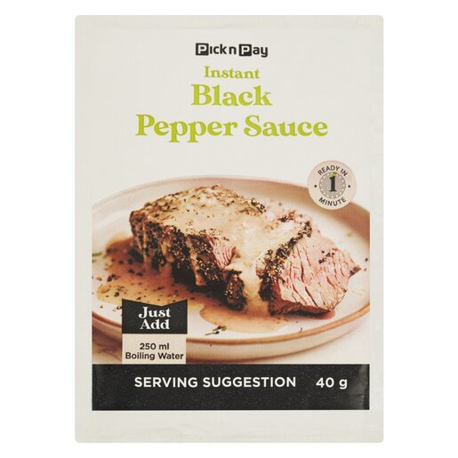 PnP Instant Black Pepper Sauce 40g | PnP