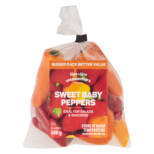 PnP Peppers Sweet Baby 500g | Smart Price Specials | PnP Home