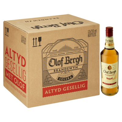 Olof Bergh Brandy 750ml x 12 | Smart Price Specials | PnP Home