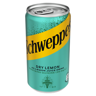 Schweppes Dry Lemon Can 200ml | PnP