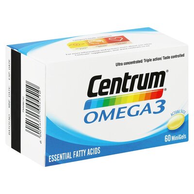 Centrum Omega 3 Gel 60 Tablets | PnP