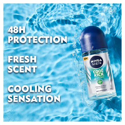 Nivea Men Roll On Cool Kick Fresh 50ml | Smart Price Specials | PnP Home