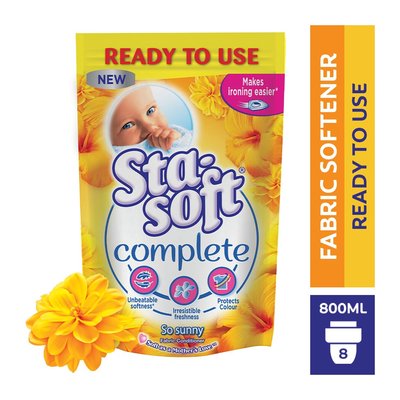 Sta-Soft Complete So Sunny Fabric Softener Doypack 800ml | PnP