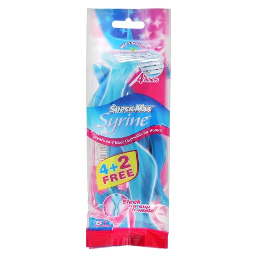 Super-Max Ladies Syrene Disposable Razor | PnP