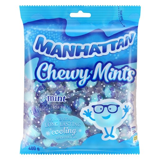 Manhattan Chewy Mints Mint Flavour 400g | PnP