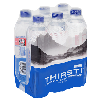 Thirsti Sparkling Water 6 x 1.5L | PnP
