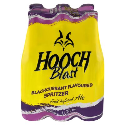 Hooch Black Current 6 x 275ml | PnP