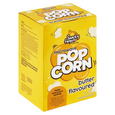 PnP Butter Microwave Popcorn 6 x 100g | Smart Price Specials | PnP Home