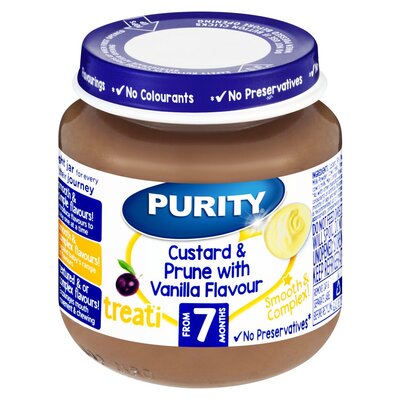 Purity Infant Custard & Prune Dessert 125ml | PnP