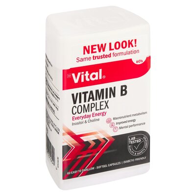 Vital Vitamin B Complex High Potency Tablets 60s | PnP