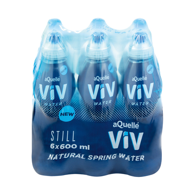 aQuelle Viv Natural Spring Water 600ml x 6 | PnP