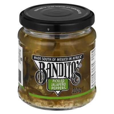 Bandito's Jalapeno Slices 250ml | PnP