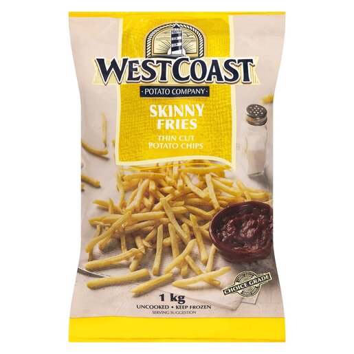 West Coast Skinny Fries 7mm 1Kg | PnP