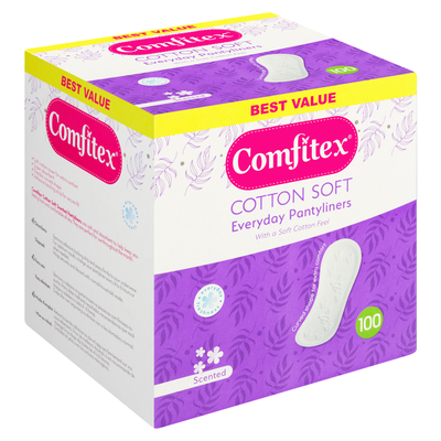 Comfitex Scented Pantyliners 100 Pack | PnP